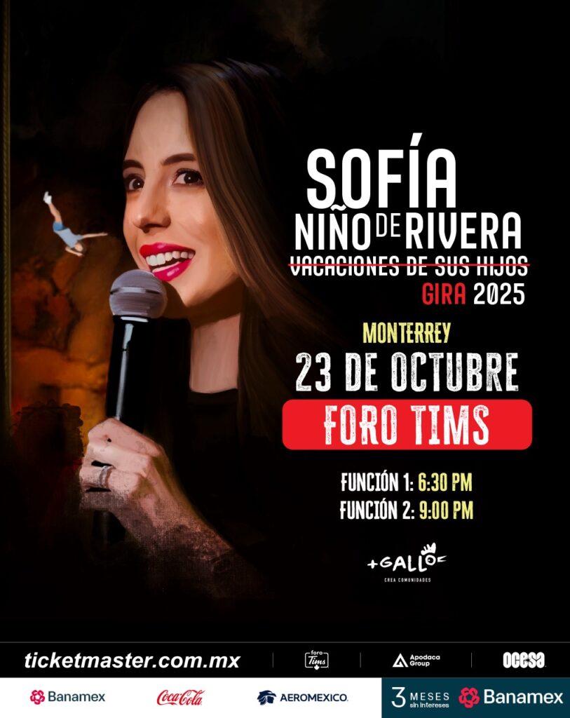 SOFÍA NIÑO DE RIVERA MONTERREY 2025 FORO TIMS
